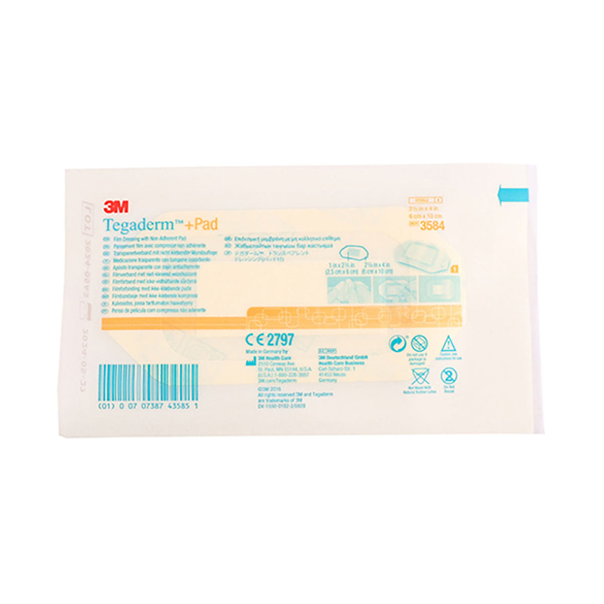 3M Tegaderm 3584 60 x 100mm - Med365