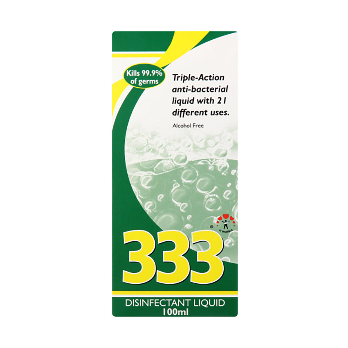 3cp 333 Disinfectant 100ml - Med365
