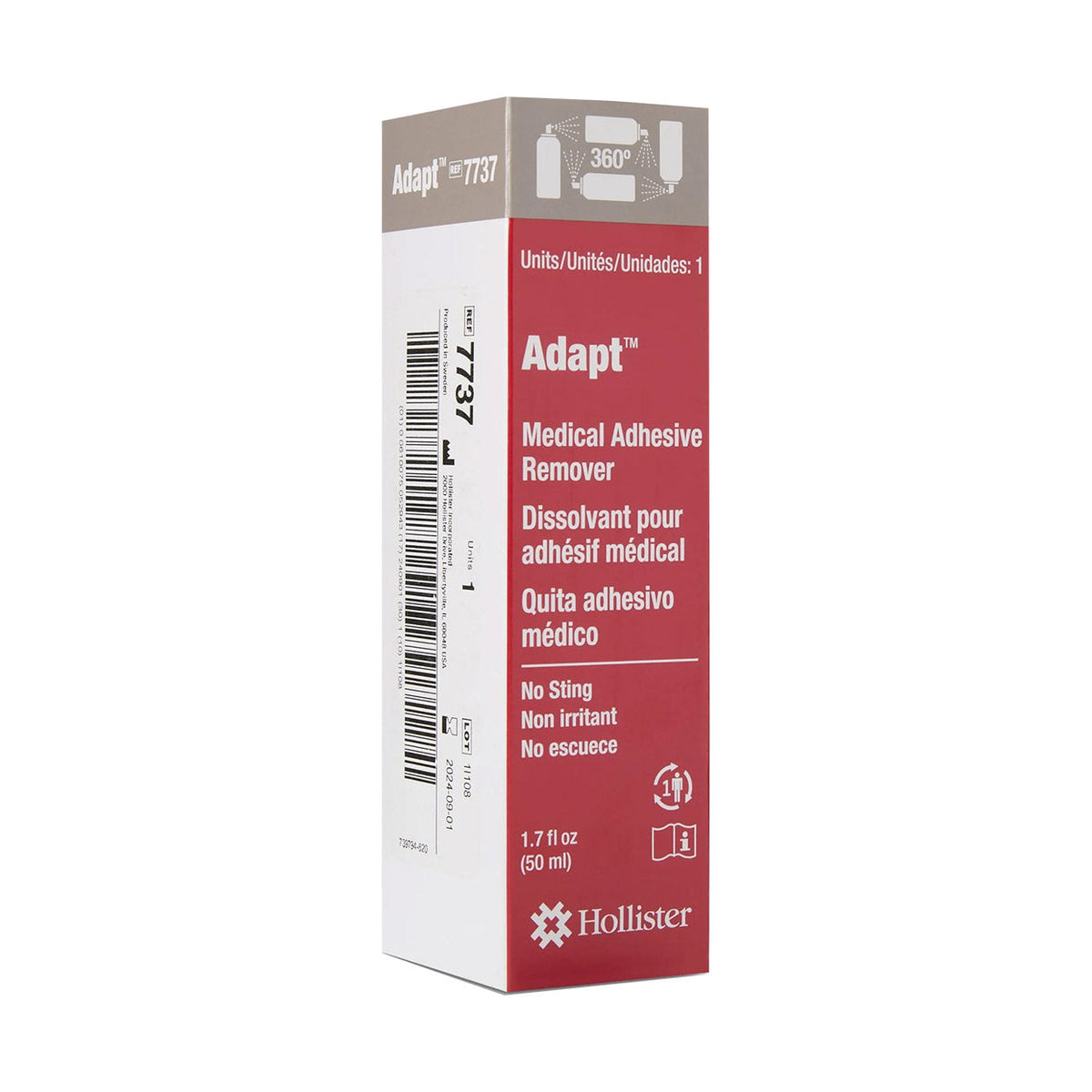 Adapt Adhesive Remover Spray 50ml - Med365