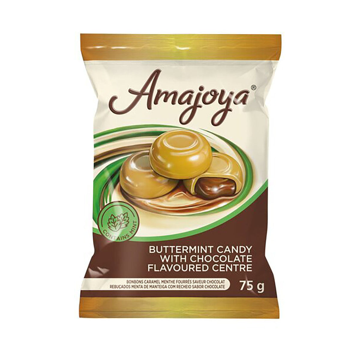 Amajoya Buttermint With Chocolate 75g - Med365
