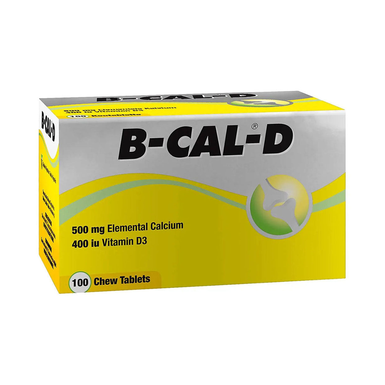 B-Cal-D Chewable 100 Tablets - Med365