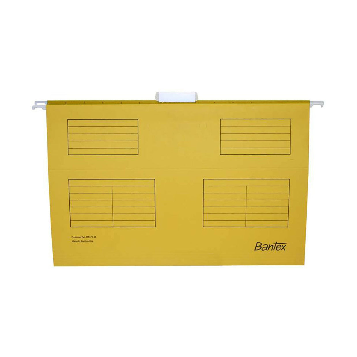 Bantex File Suspension Yellow Tab 25 Pack - Med365