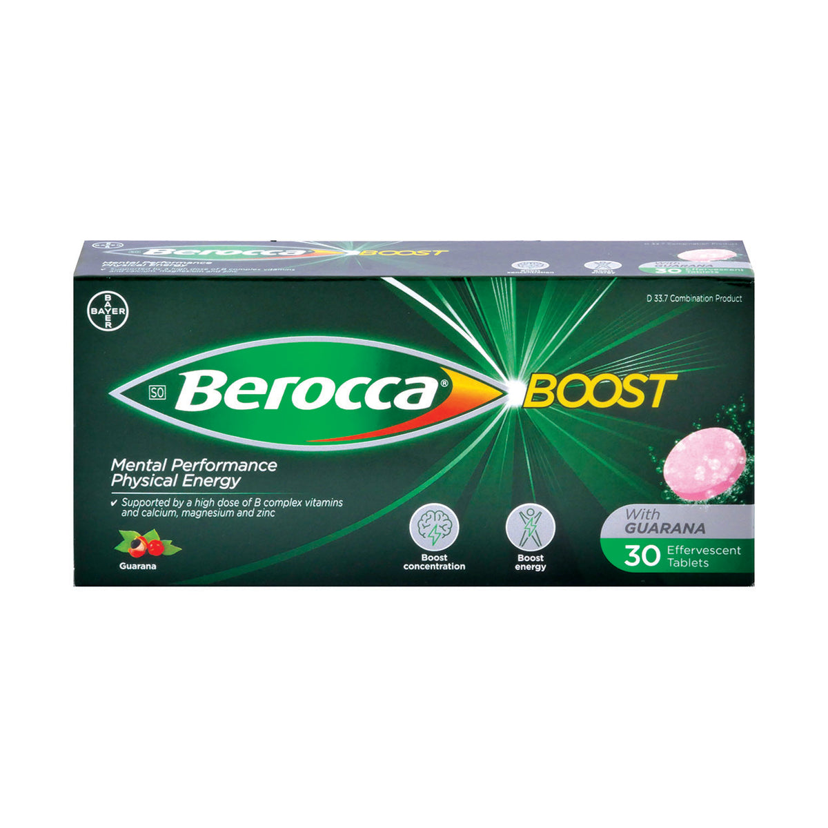 Berocca Boost 30 Effervescent Tablets - Med365