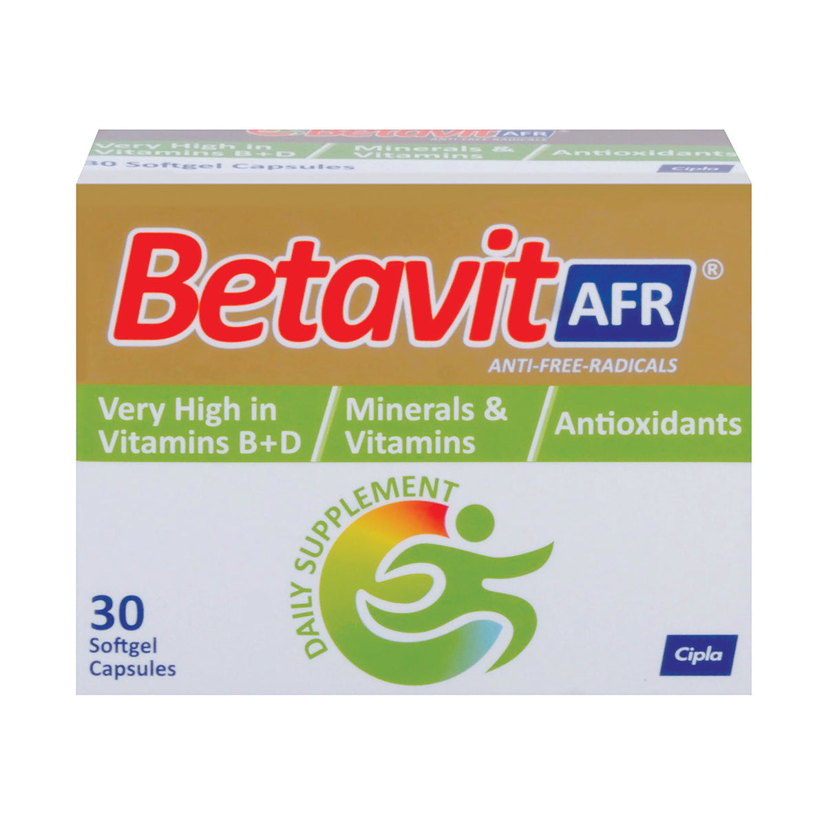 Betavit Anti Free Radicals 30 Capsules - Med365