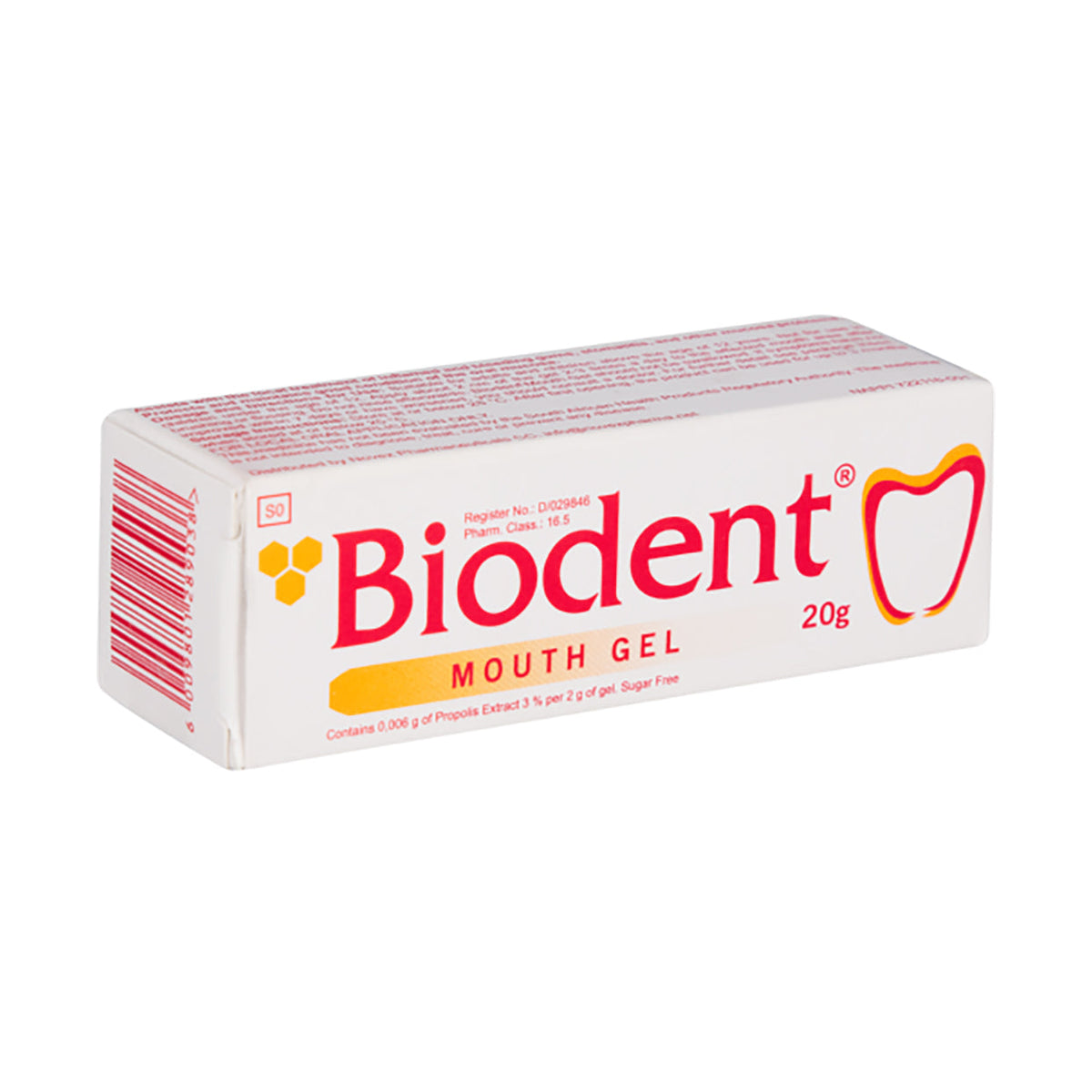 Biodent Propolis Mouth Gel 20g - Med365