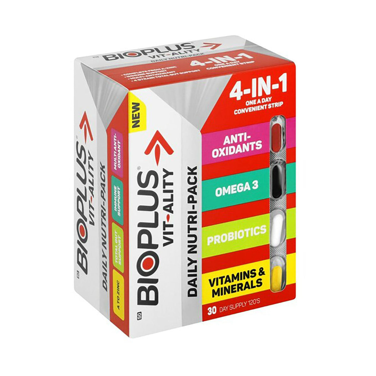 Bioplus Vitamin Daily 4-in-1 Pack 120 - Med365