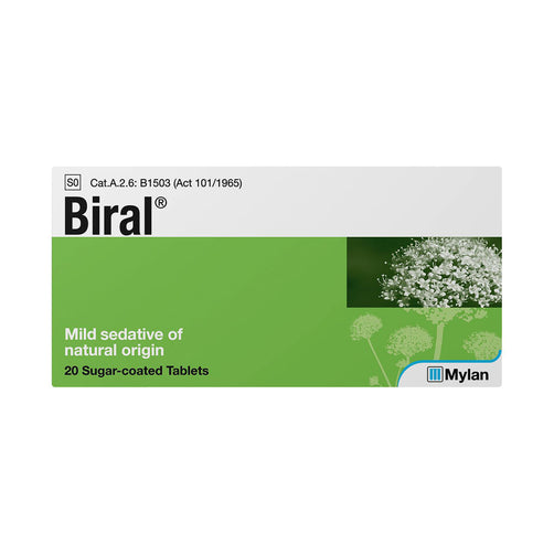 Biral 20 Tablets - Med365