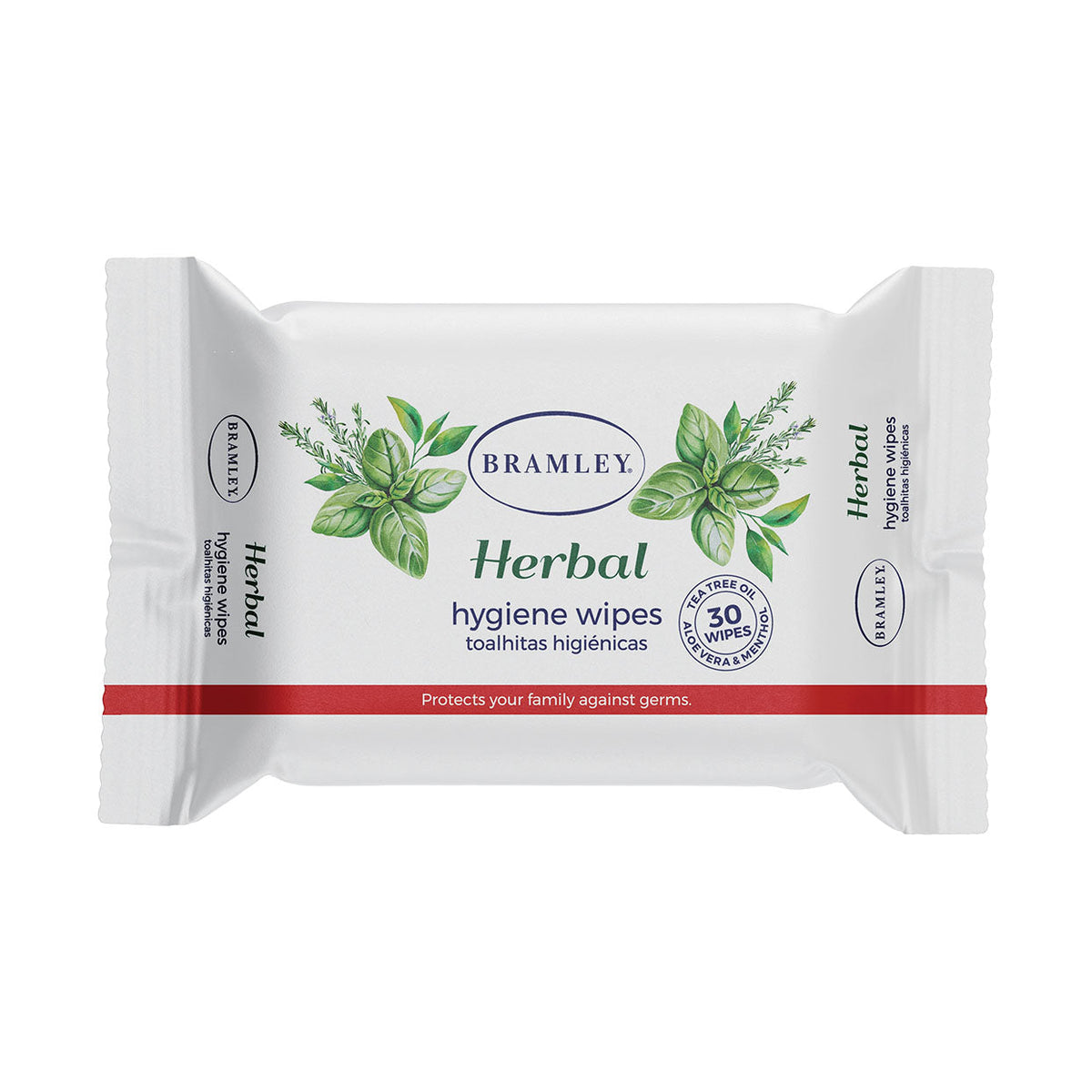 Bramley Herbal Wipes 30 Wipes - Med365
