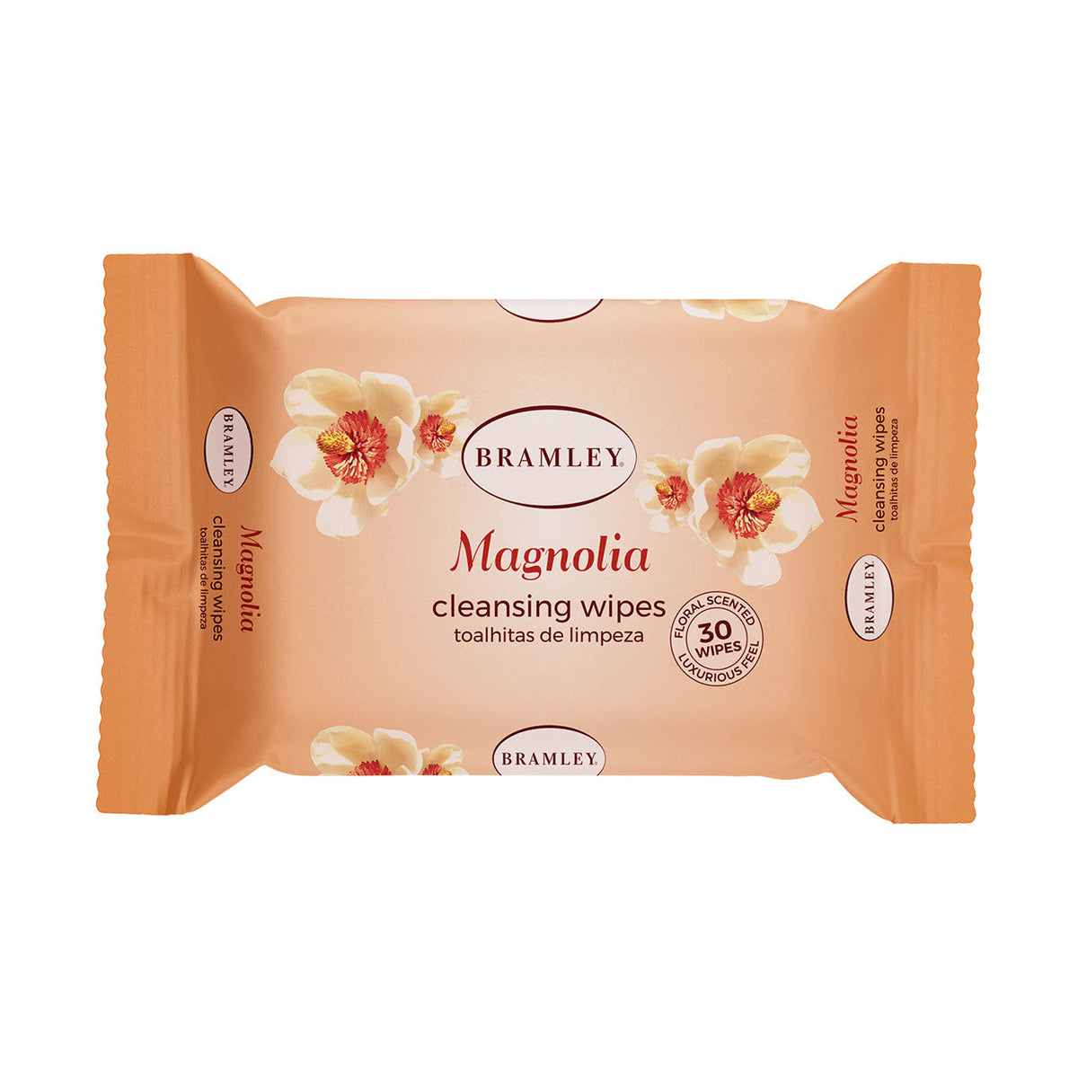 Bramley Magnolia Cleansing Wipes 30 Wipes - Med365