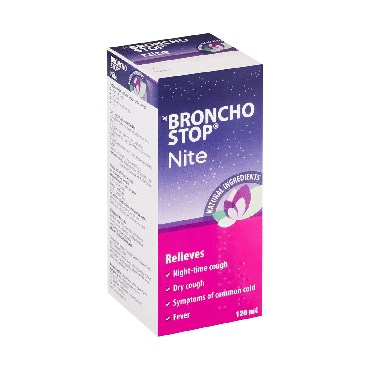 Bronchostop Nite 120ml - Med365