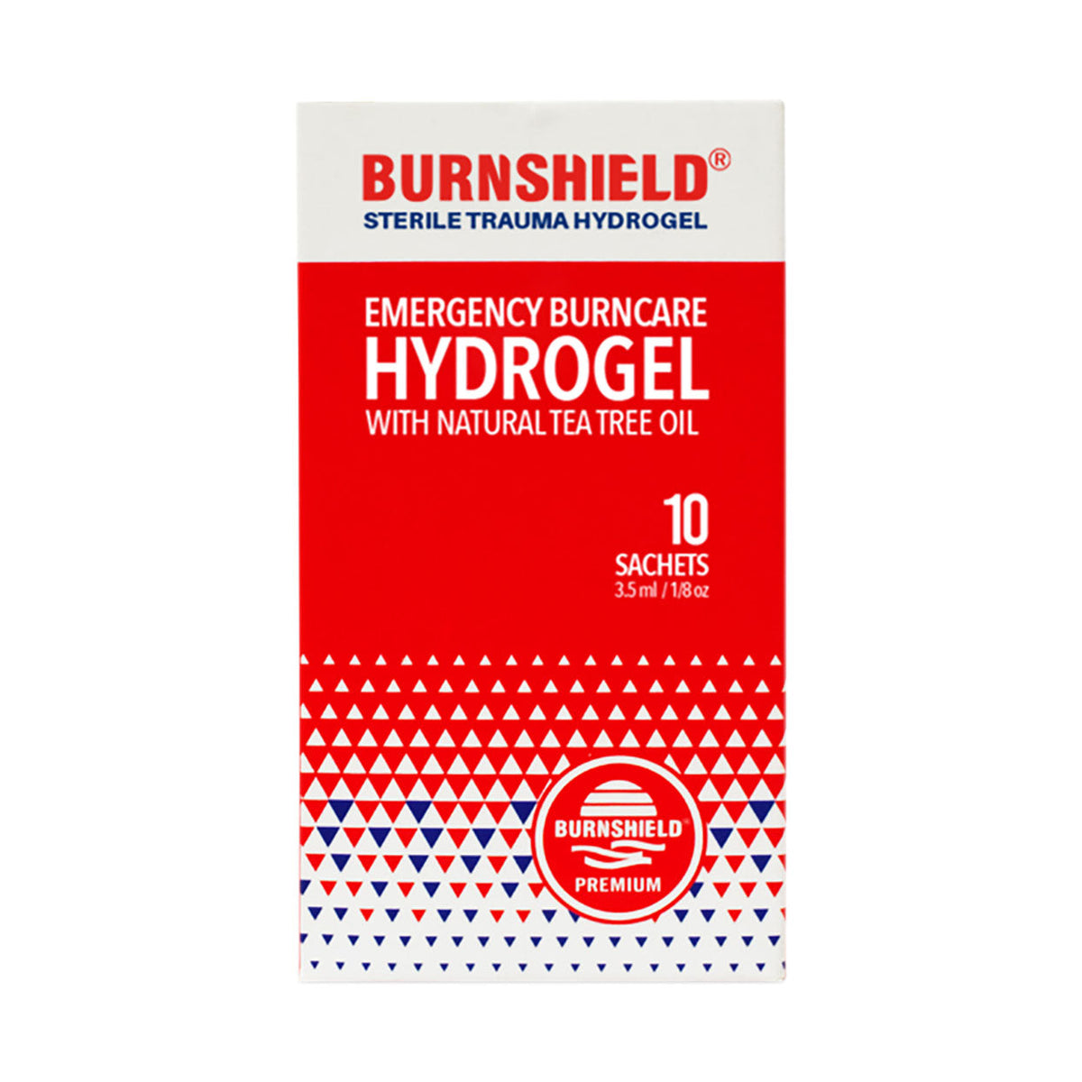 Burnshield Hydrogel Sachet 3.5ml 10 Pack - Med365