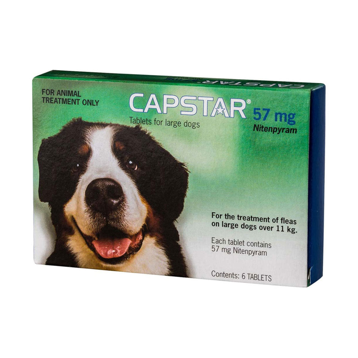 Capstar For Large Dogs Over 11kg 57 mg 6 Tablets - Med365