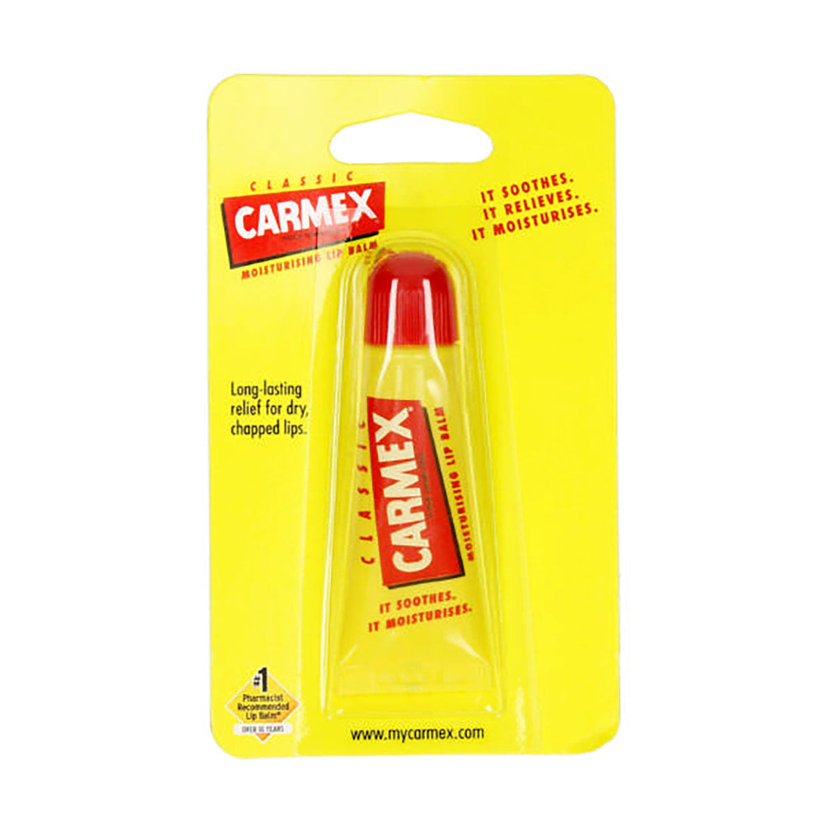 Carmex Classic Moisturising Lip Balm Tube Classic - Med365