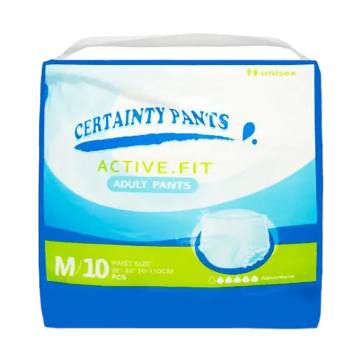 Certainty Adult Diapers Medium 10 Pack - Med365