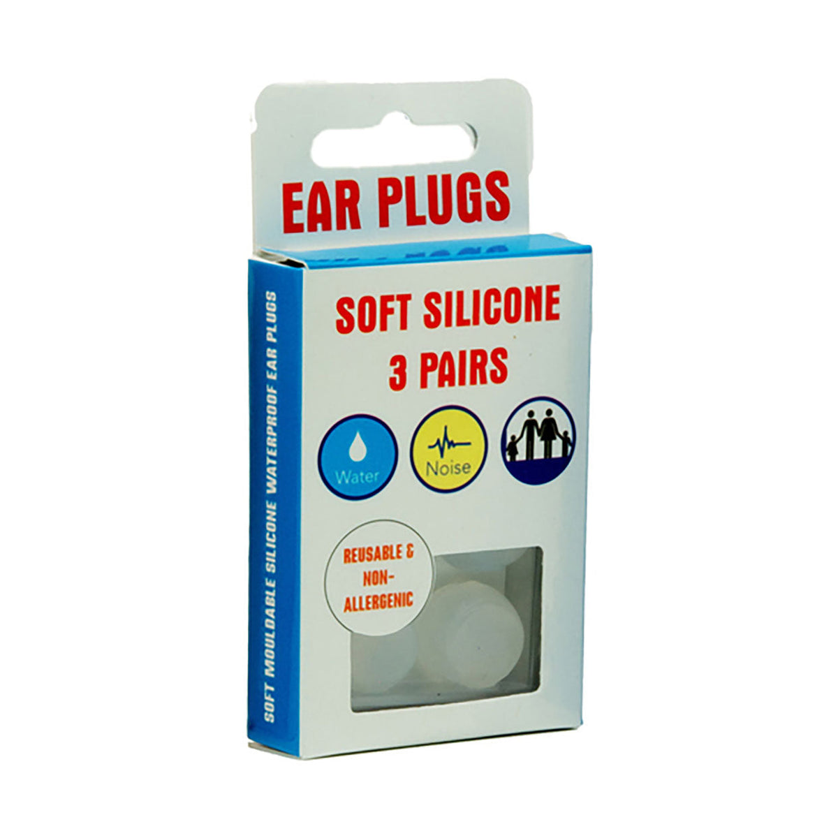 Cirrus Econo Silicone Ear Plugs 3 Pair - Med365