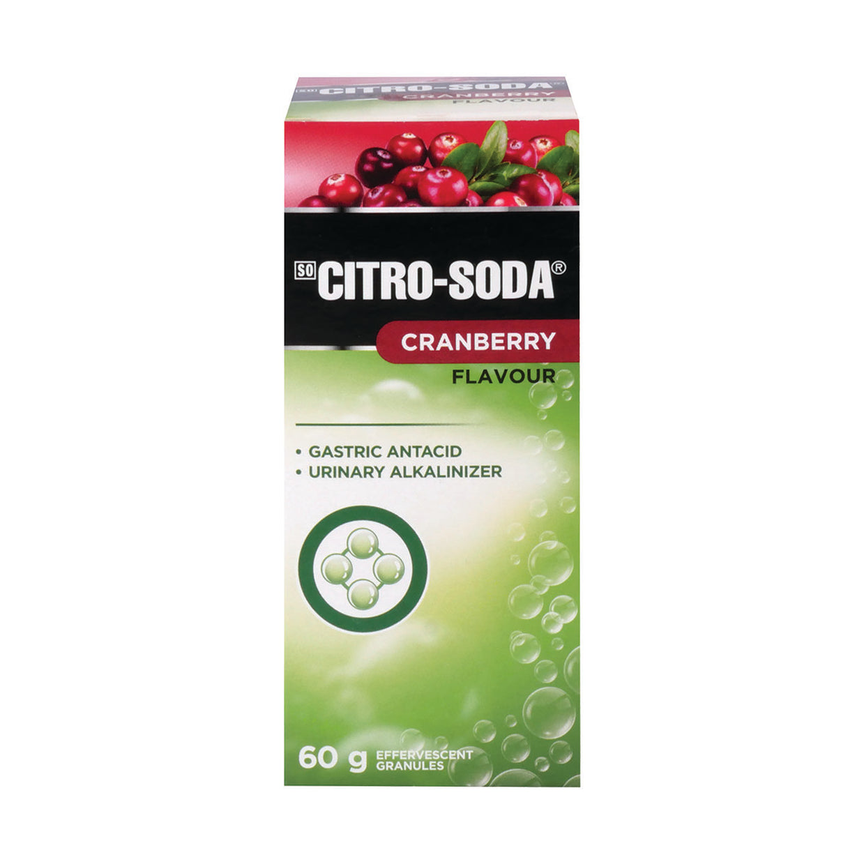 Citro-Soda Cranberry Granules 60g - Med365