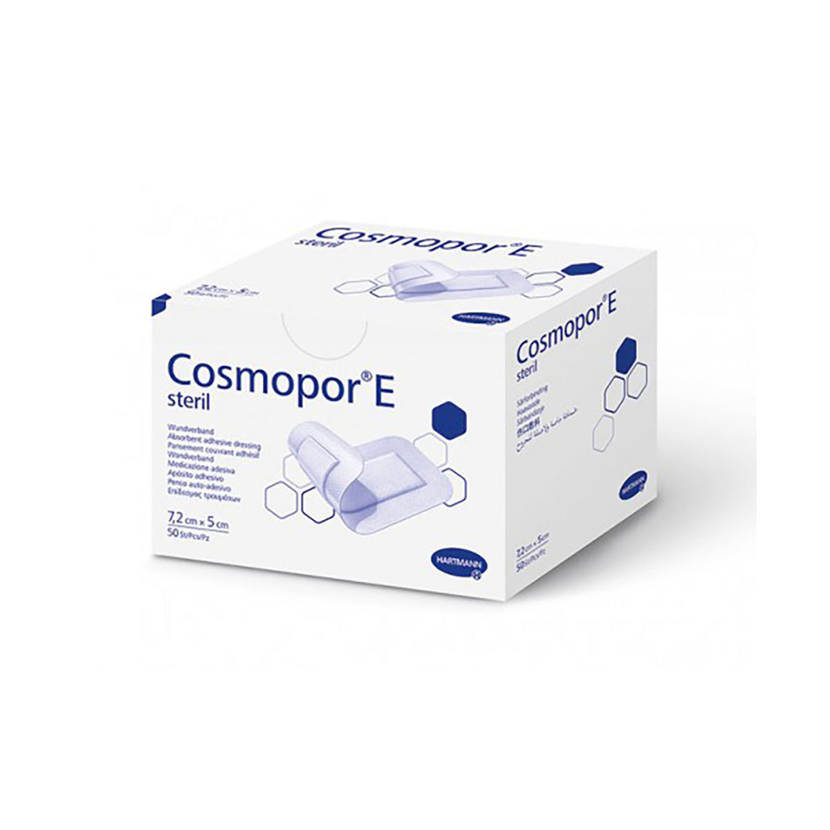 Cosmopor E Island Dressing 72mm x 55mm Single - Med365