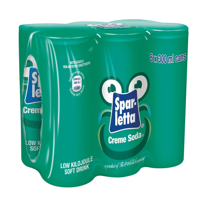 Creme Soda Can 6 x 300ml - Med365
