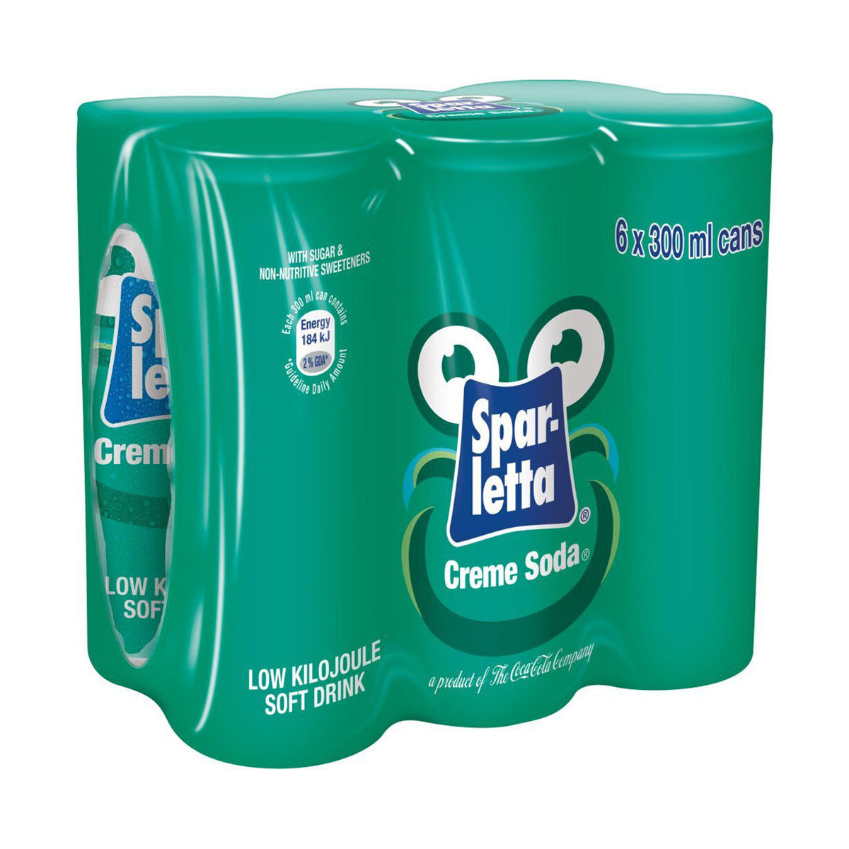 Creme Soda Can 6 x 300ml - Med365