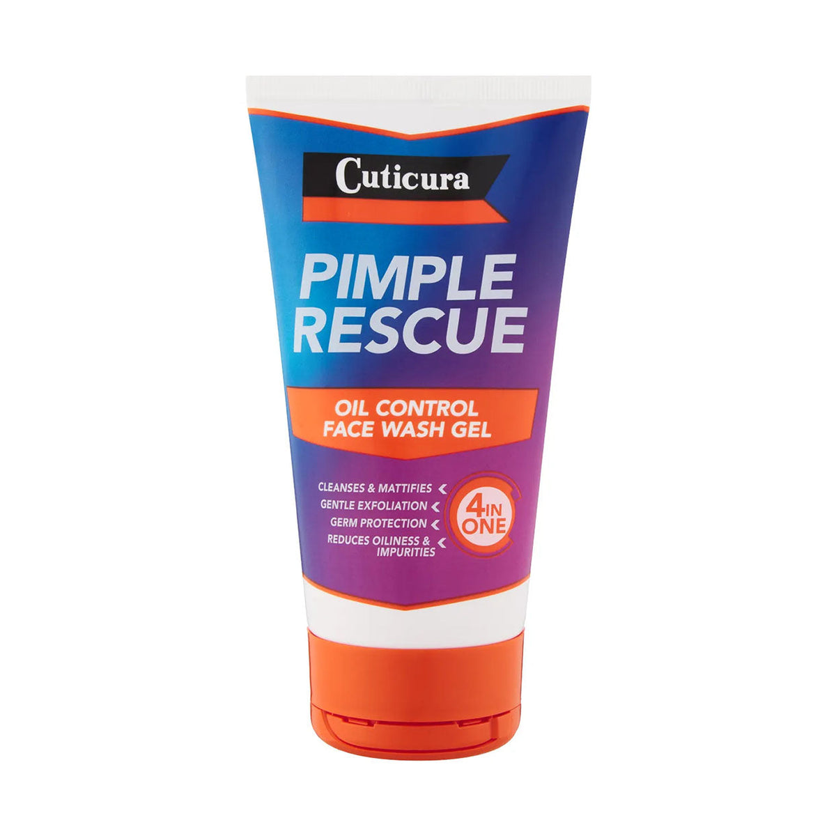 Cuticura Pimple Rescue Face Wash Gel 150ml - Med365