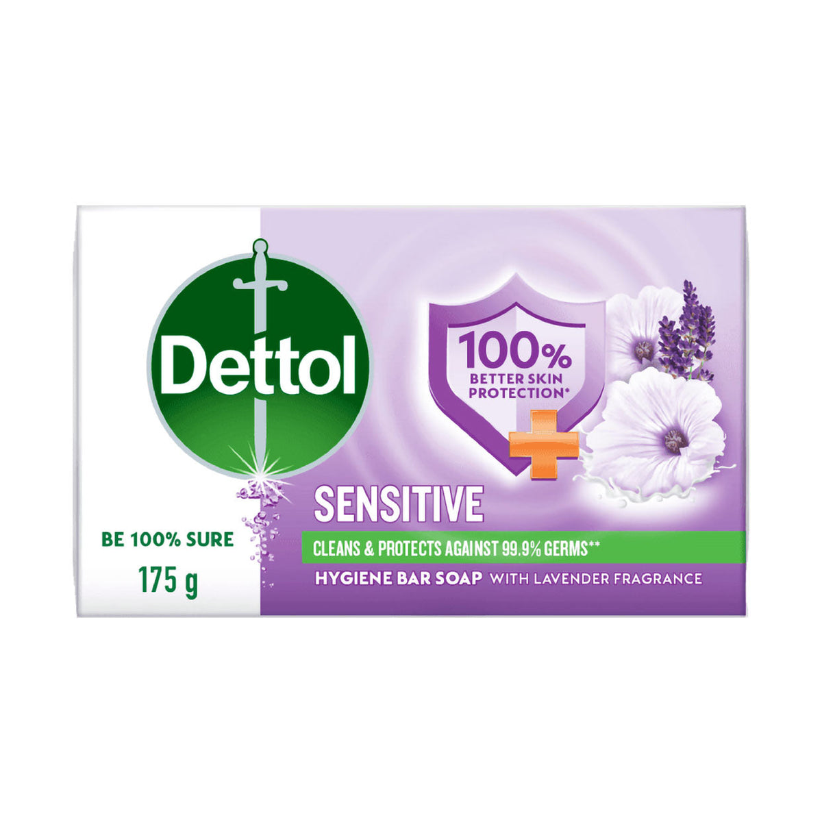 Dettol Soap Sensitive 175g - Med365