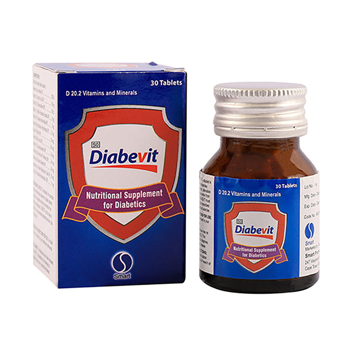 Diabevit 30 Tablets - Med365