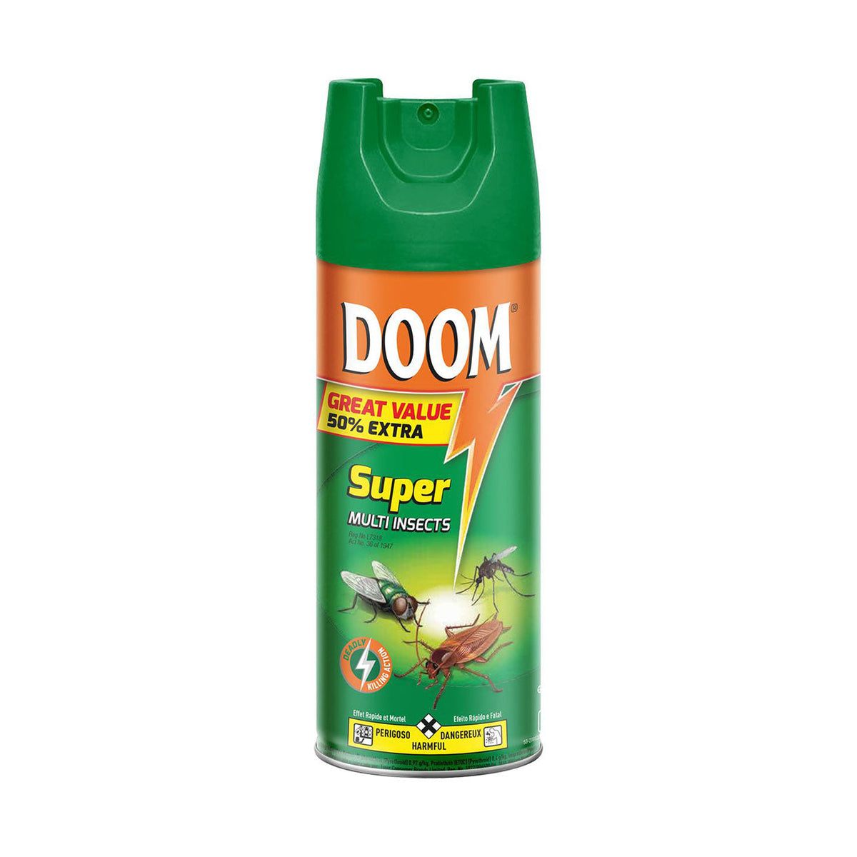 Doom Super Multi-Insect Killer 450ml - Med365