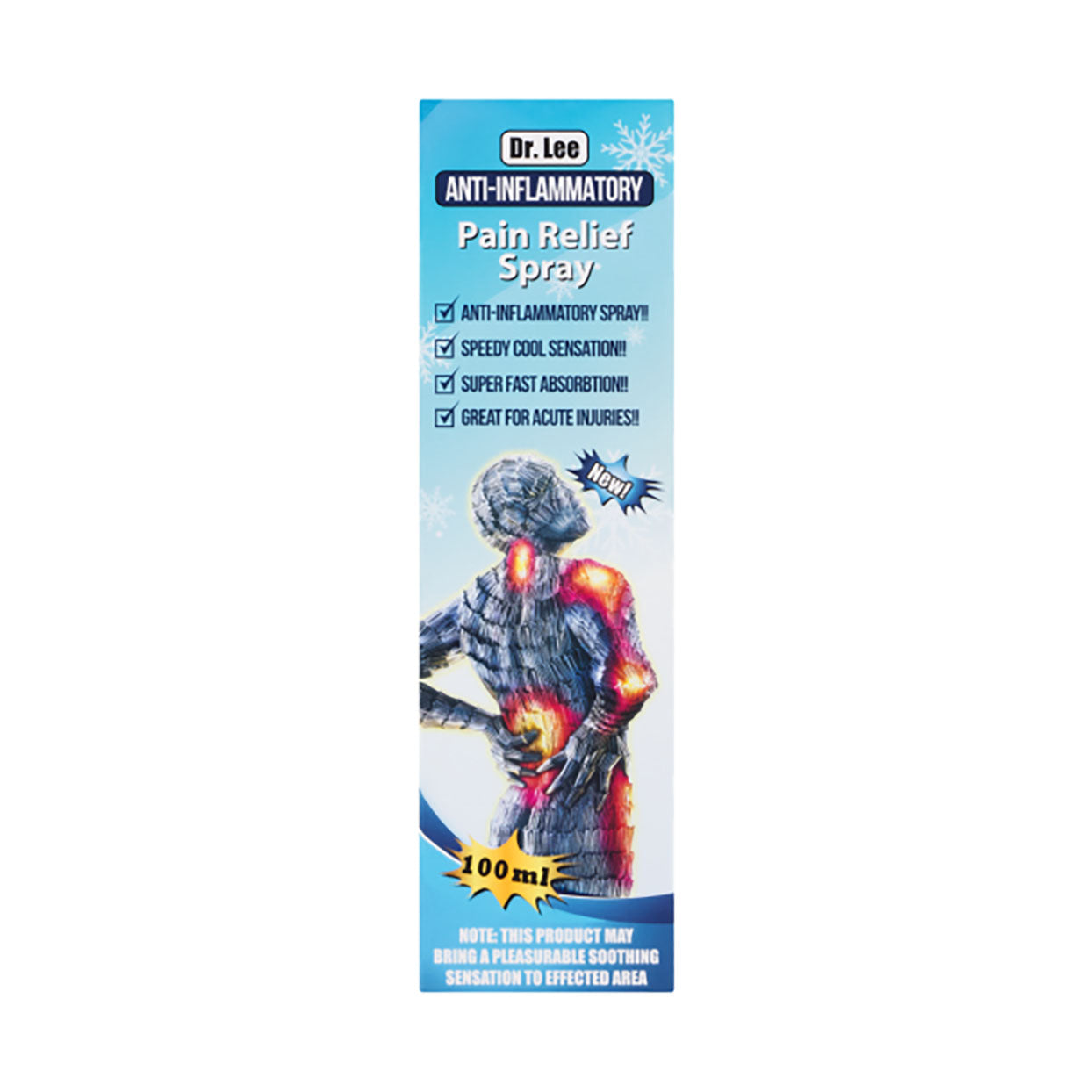 Dr Lee Anti-Inflammatory Pain Relief Spray 100ml - Med365