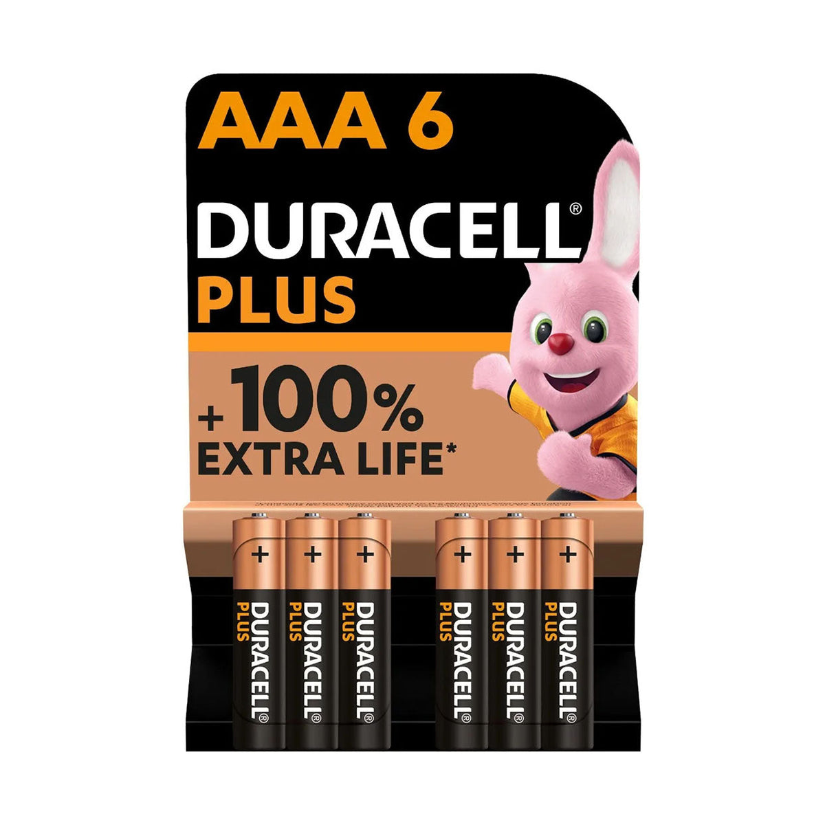 Duracell Plus AAA 6 Pack - Med365