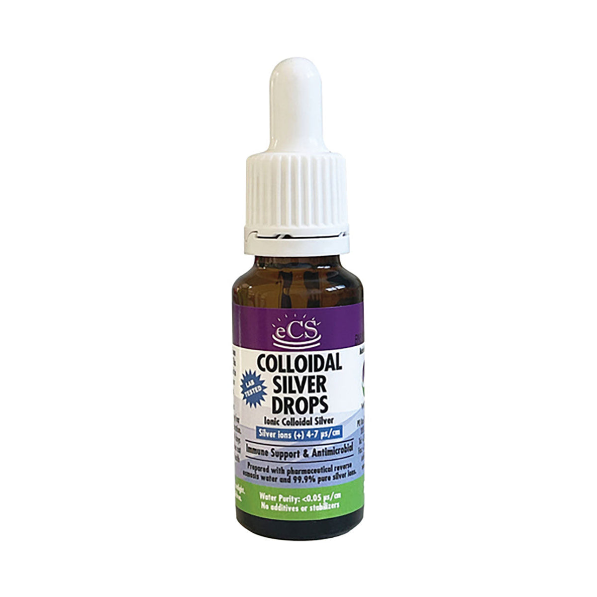 Ecs Colloidal Silver Drops 20ml - Med365