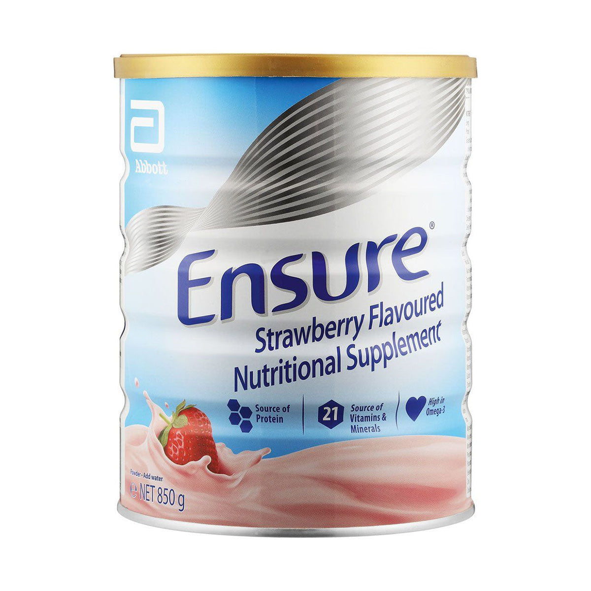 Ensure Nutrition Shake Strawberry 850g - Med365