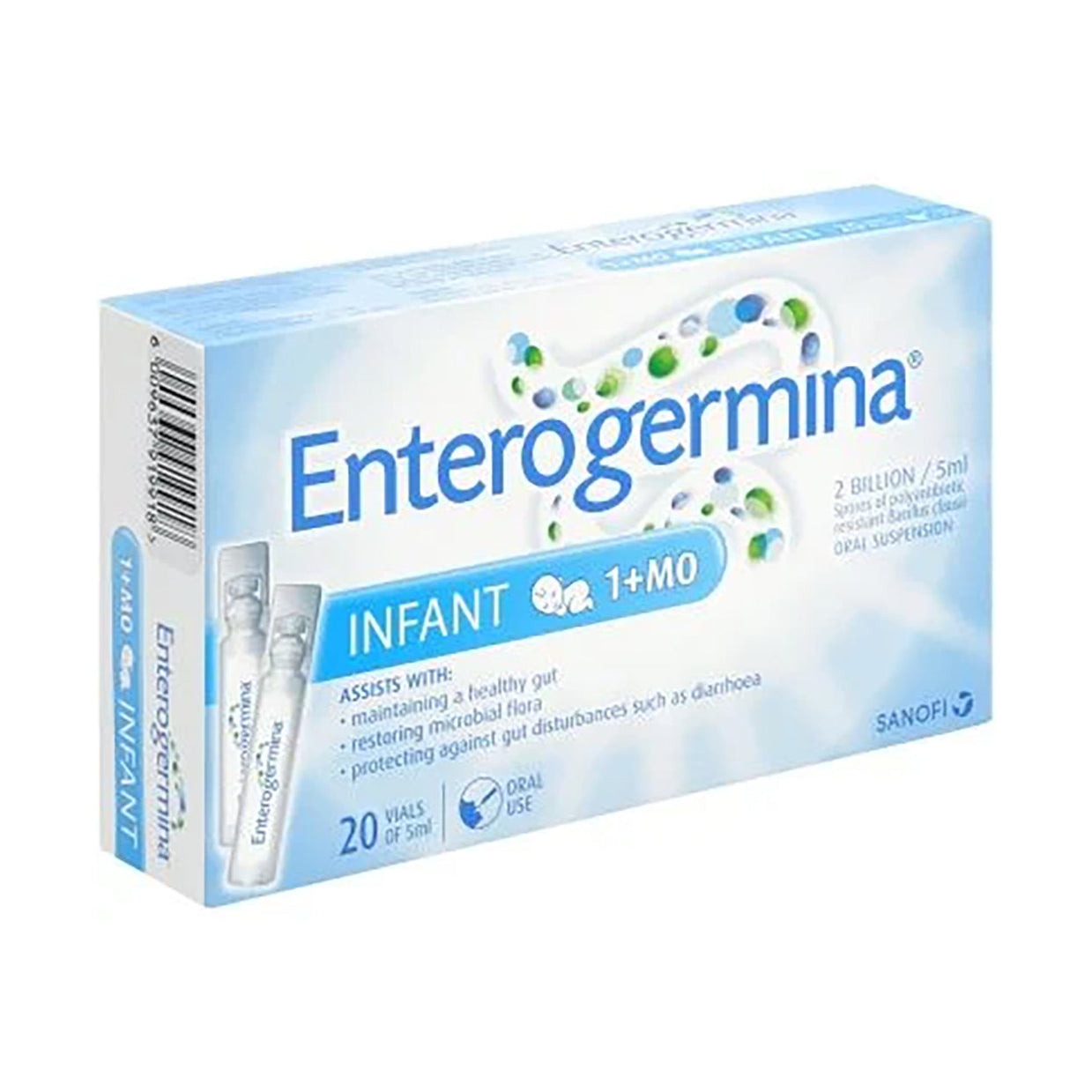 Enterogermina 2bn 5ml 20 Sachets - Med365