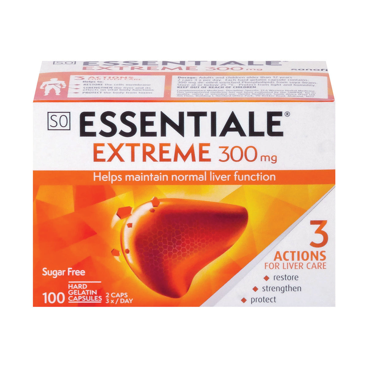 Essentiale Extreme 100 Capsules - Med365