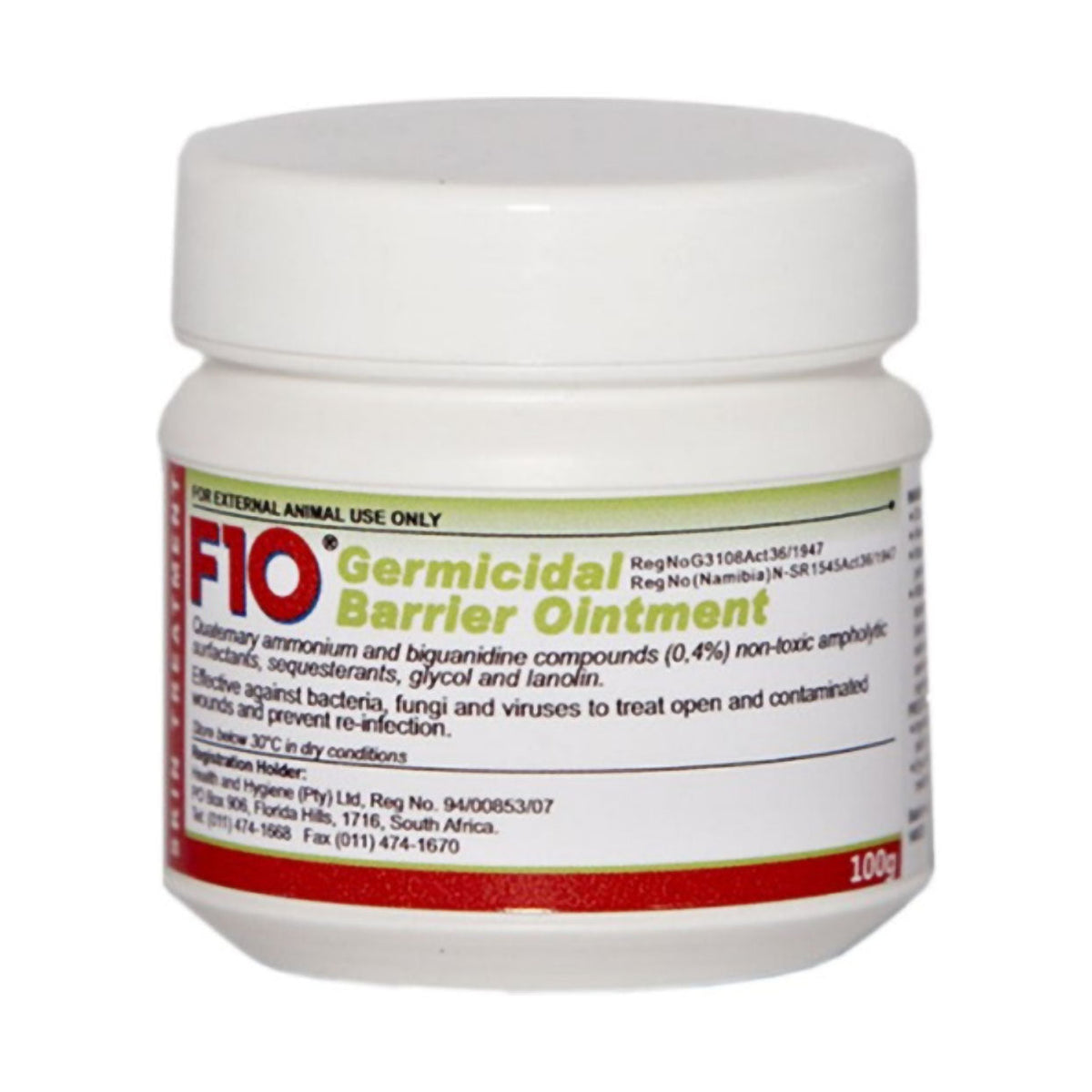 F10 Germicidal Barrier Ointment 100g - Med365