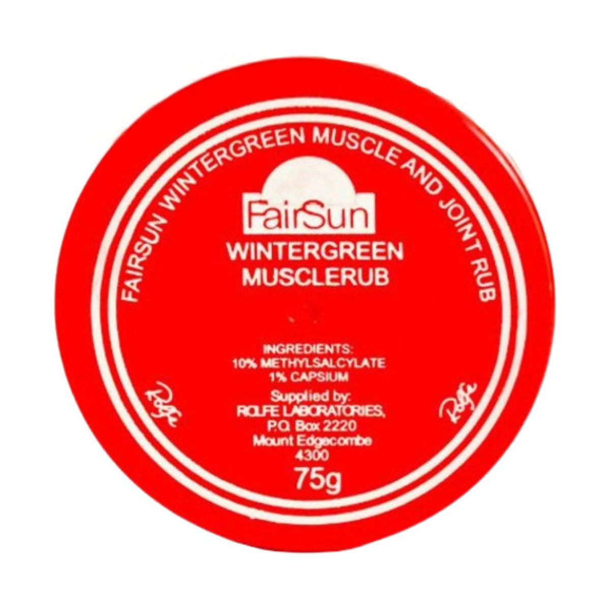 Fairsun Wintergreen Muscle Rub 75g - Med365