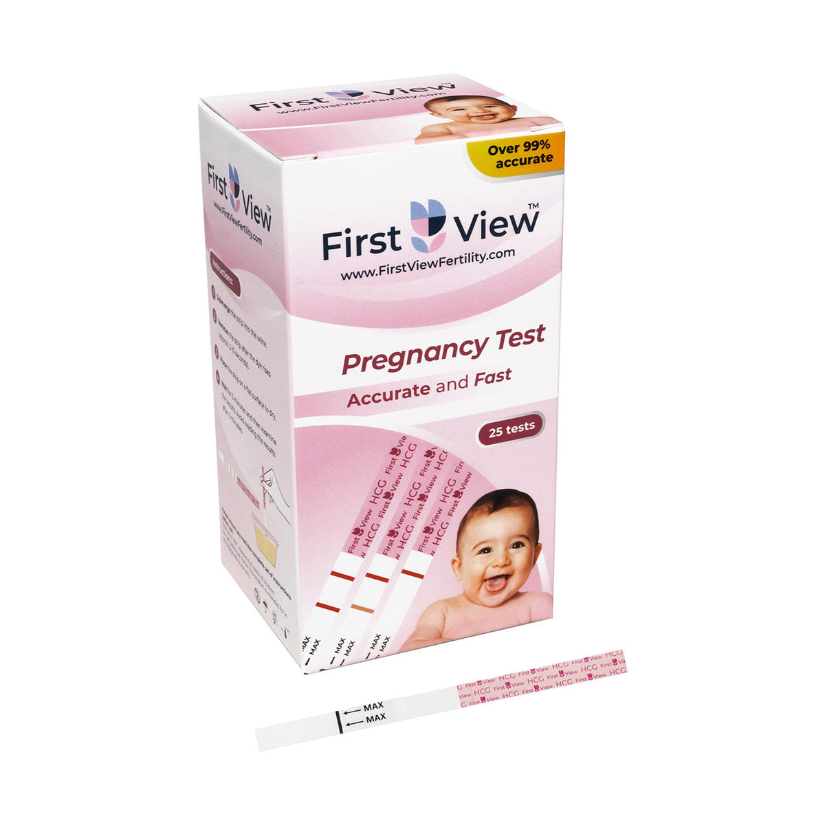 FirstView Pregnancy 25 Tests - Med365