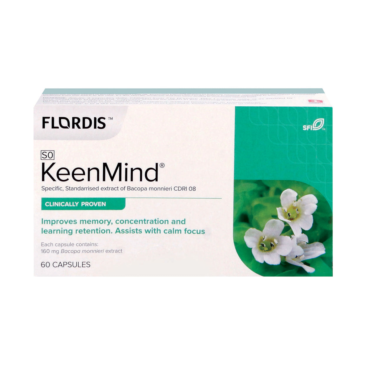 Flordis KeenMind 60 Tablets - Med365