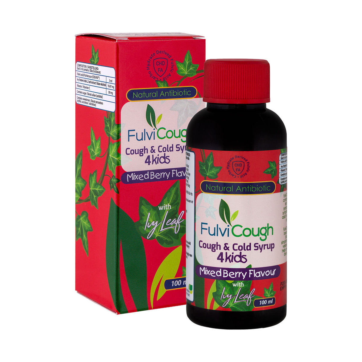 FulviAct FulviCough & Cold Syrup 4Kids 100ml - Med365