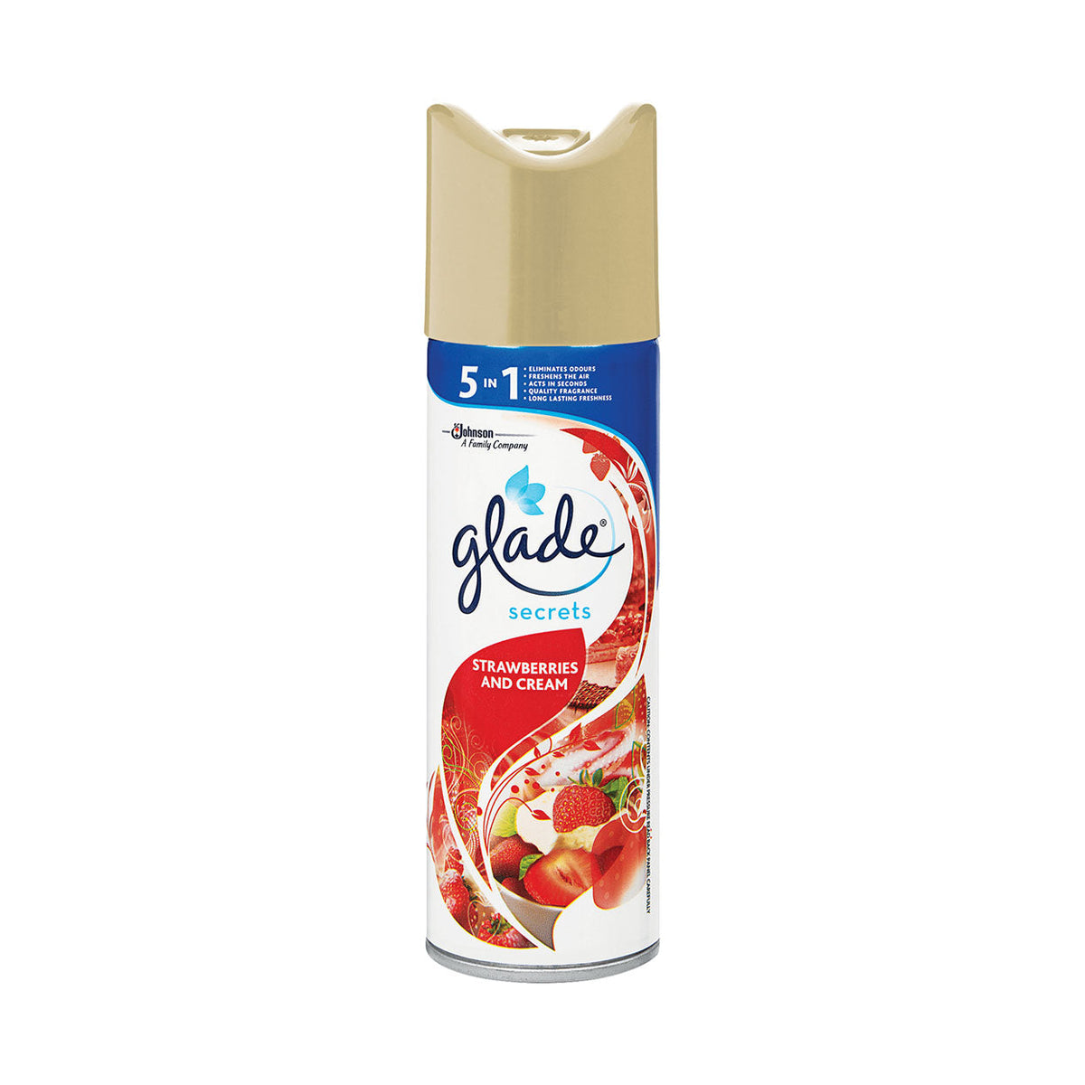 Glade Secrets Strawberry & Cream Air Freshener 180ml - Med365