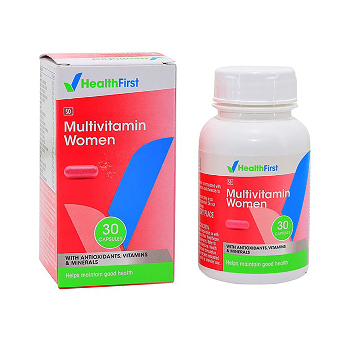 Health First Multivitamin Women 30 Capsules - Med365