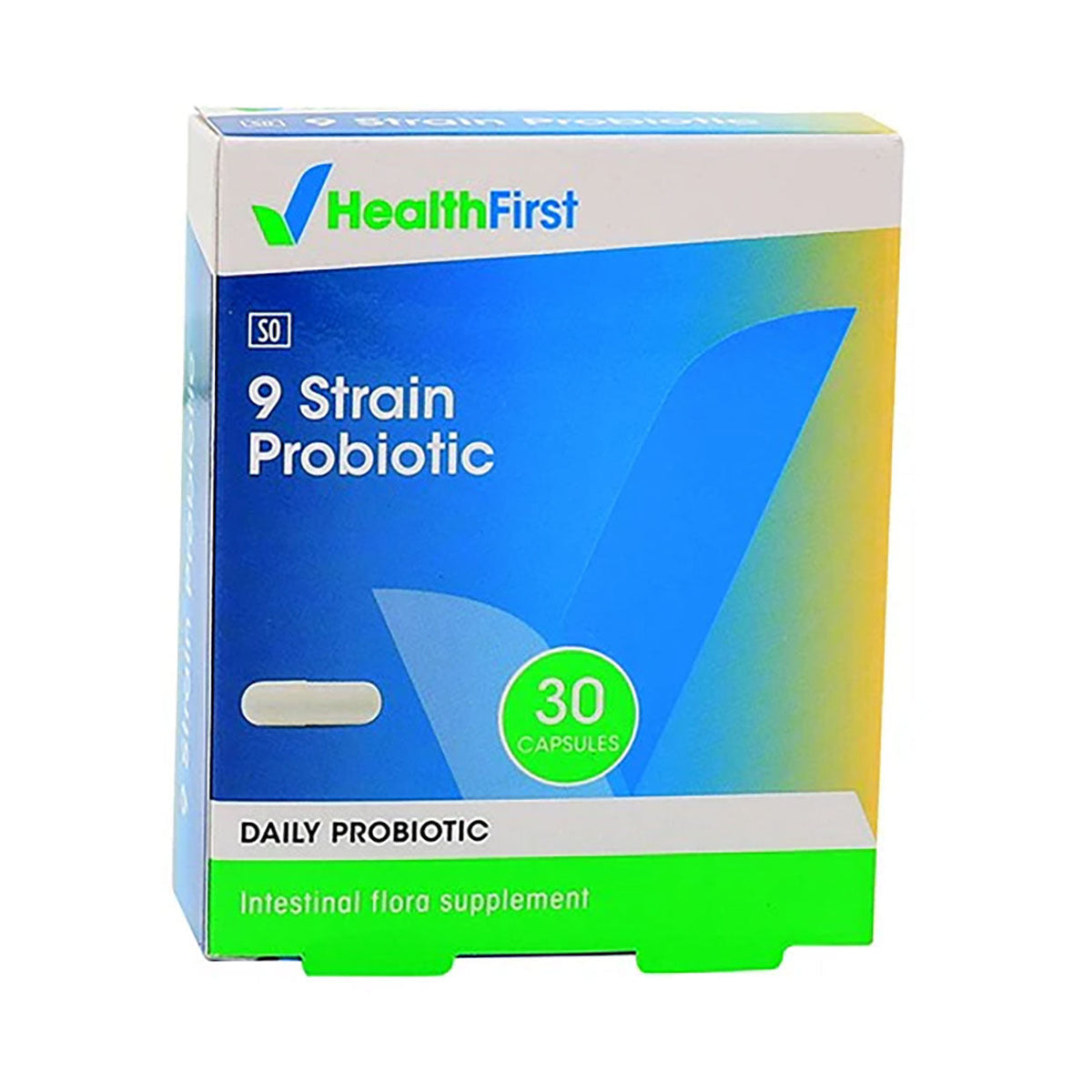 Health First Probiotic 9 Strain 30 Capsules - Med365