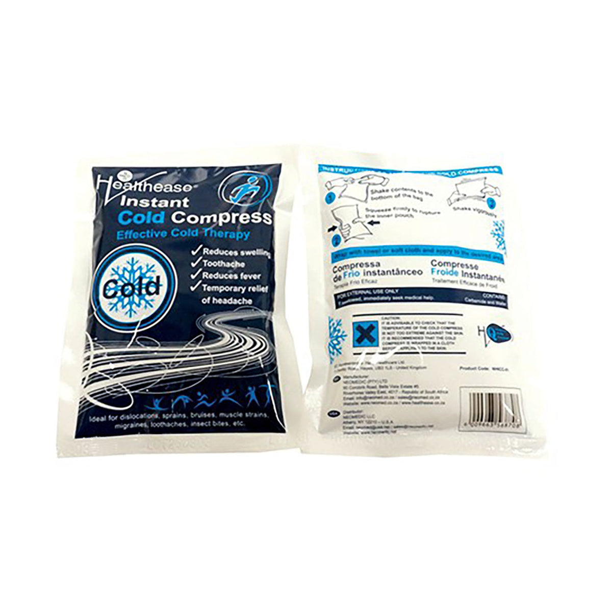 Healthease Cold Pack Compress Instant 1 Unit - Med365