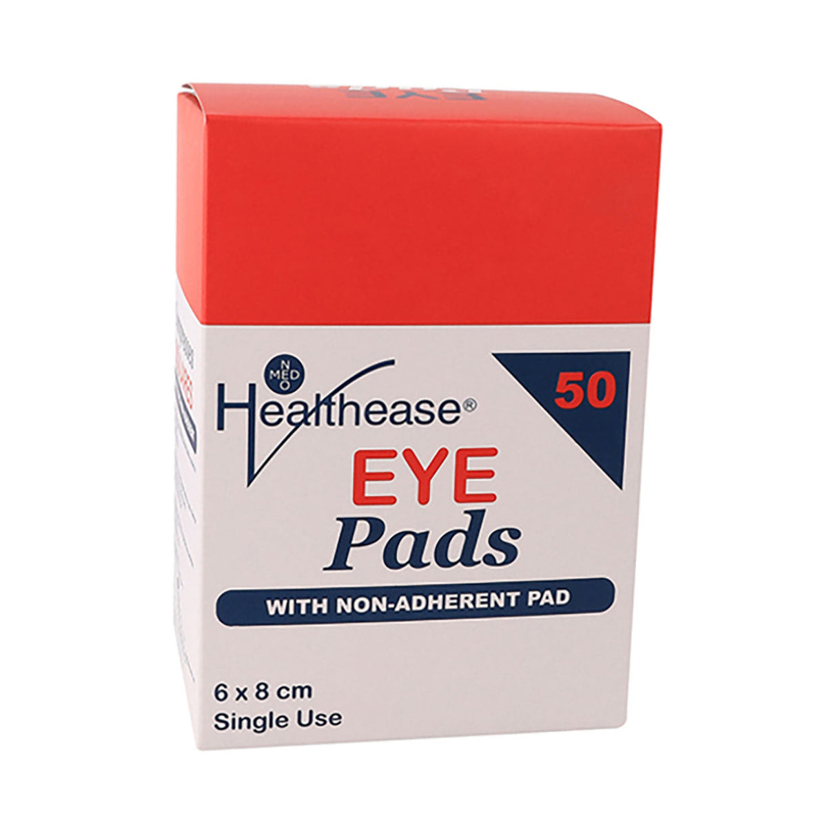 Healthease Eye Pad Sterile 6 x 8cm 50 Pack - Med365