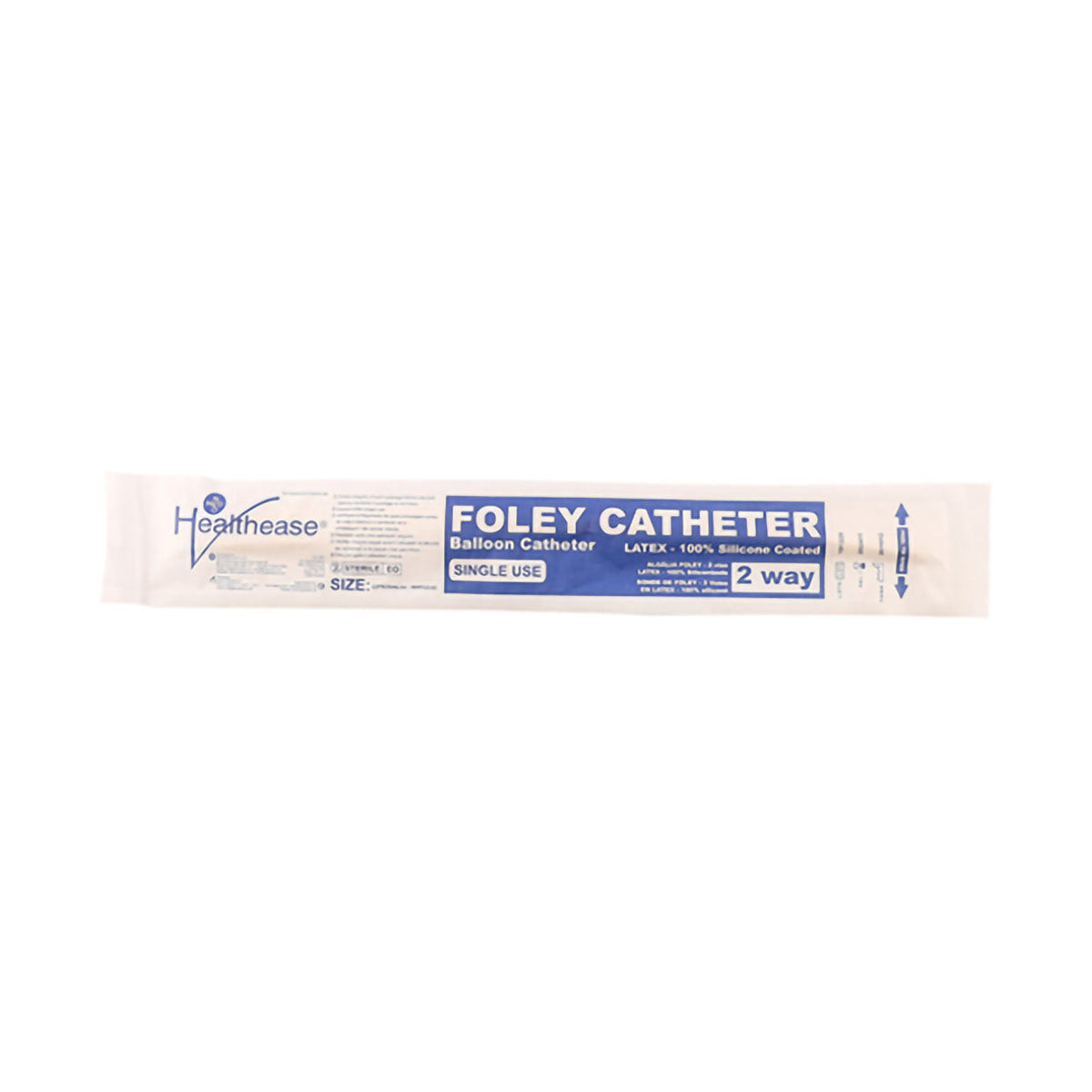 Healthease Foley Catheter Silcon Coat Fg22 2 Way 30ml - Med365