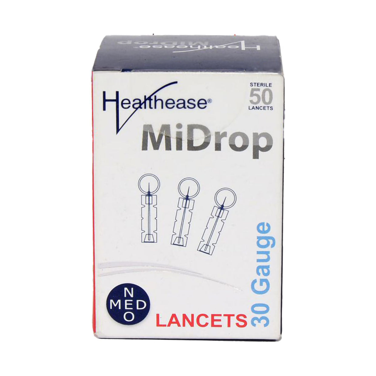 Healthease Midrop Blood Lancets 50 Pack - Med365