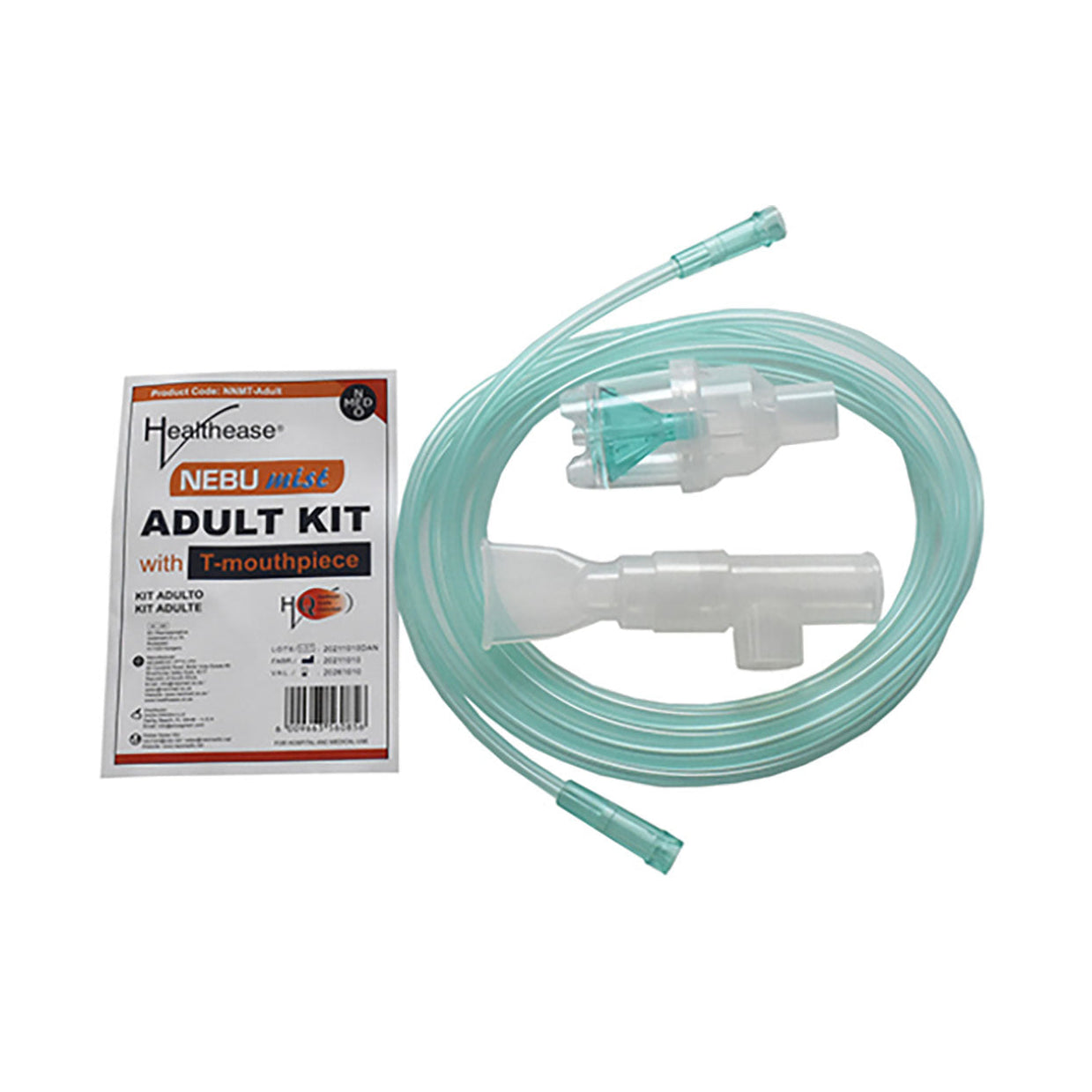 Healthease Nebulizer Adult Kit With T-Mouthpiece - Med365