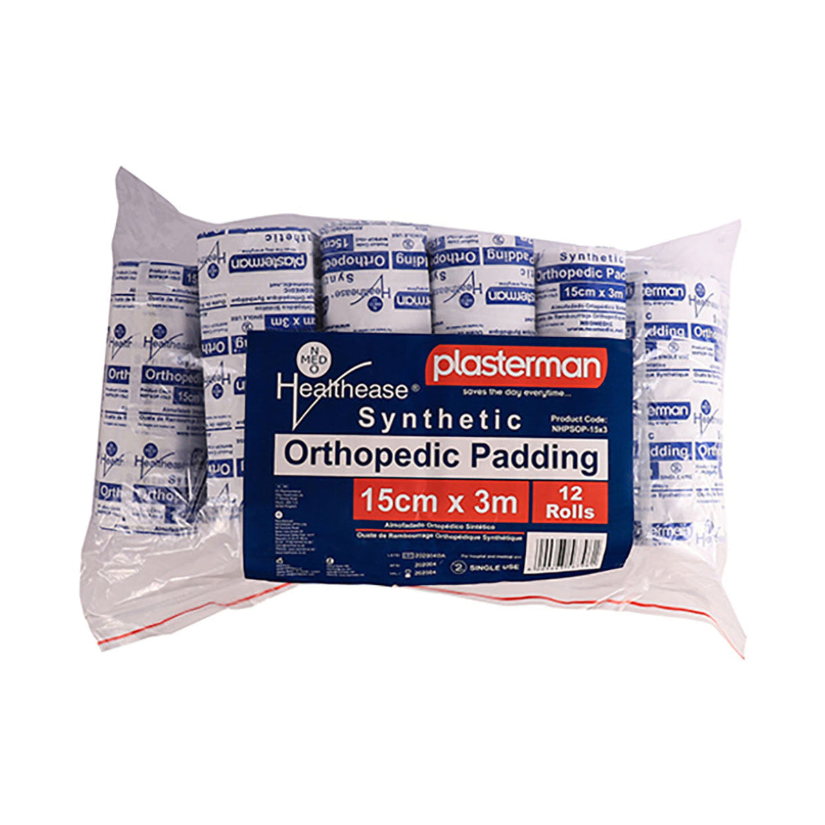 Healthease Orthopaedic Padding Synthetic 15cm x 3m 12 Pack - Med365