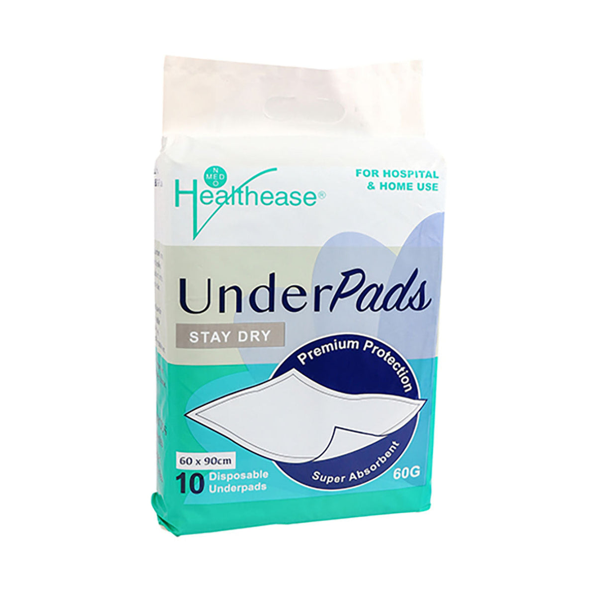 Healthease Under Pad Linen Saver 60 x 90cm 10 Pack - Med365