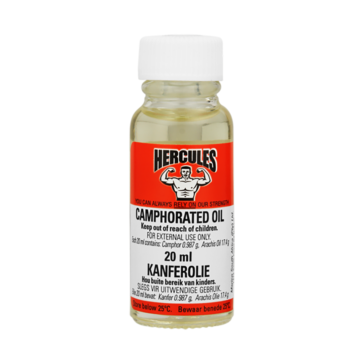 Hercules Camphorated Oil 20ml - Med365
