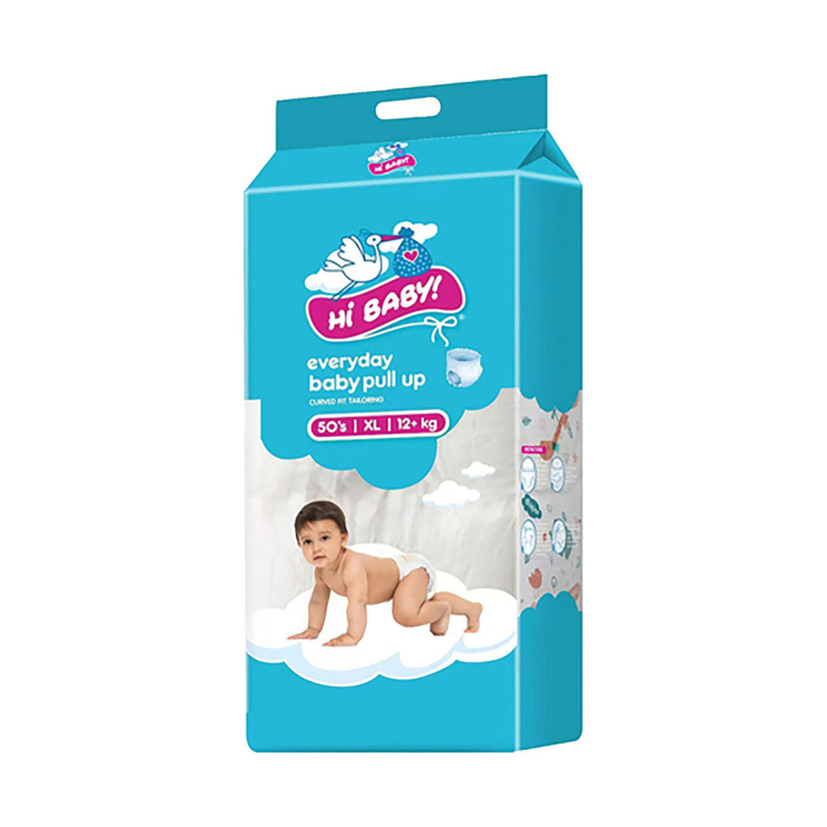 Hi Baby Pull-Ups Diapers Extra Large 12kg + 50 Pack - Med365